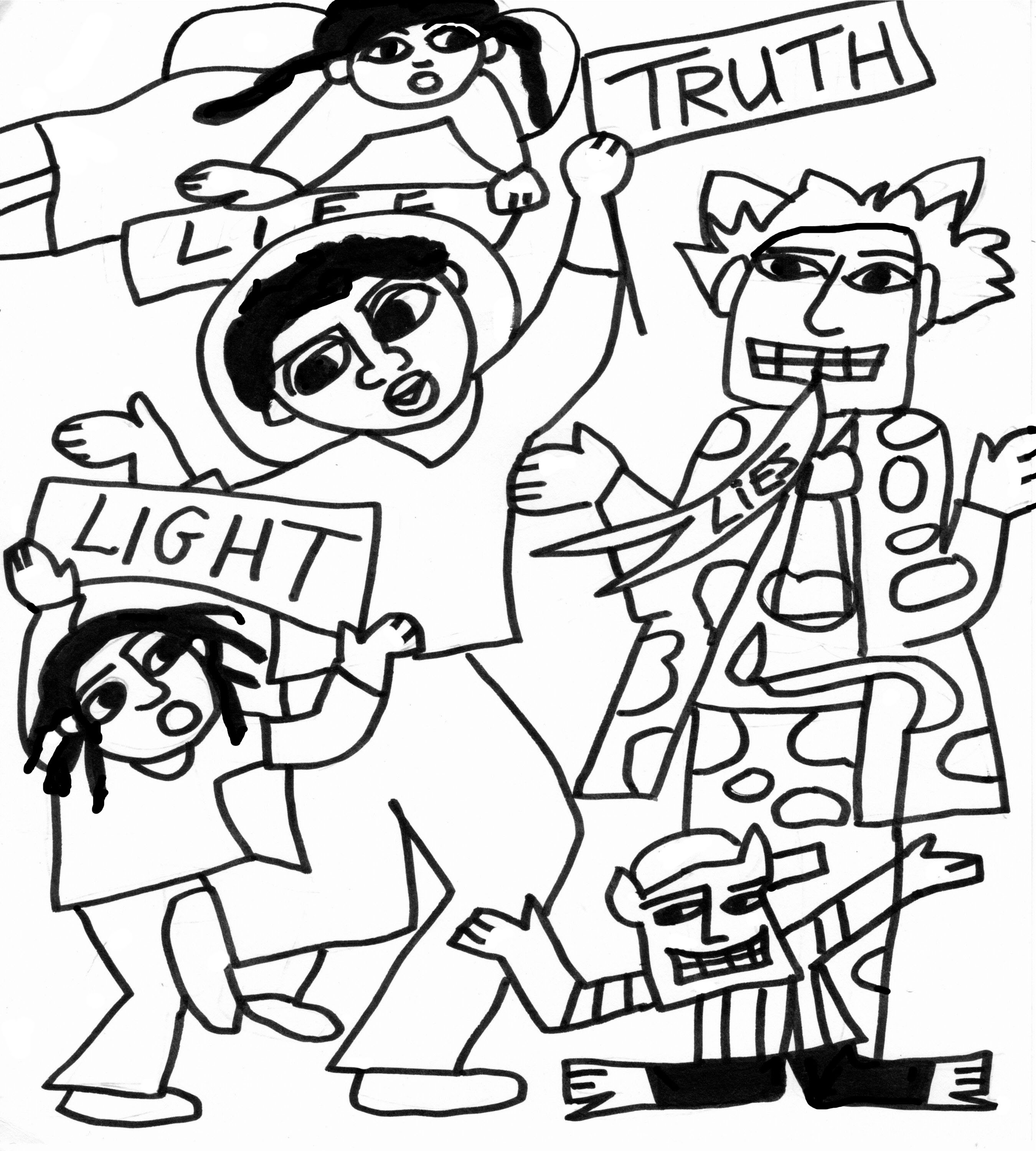 Jesus Brings Truth and Light – New World of Equity
